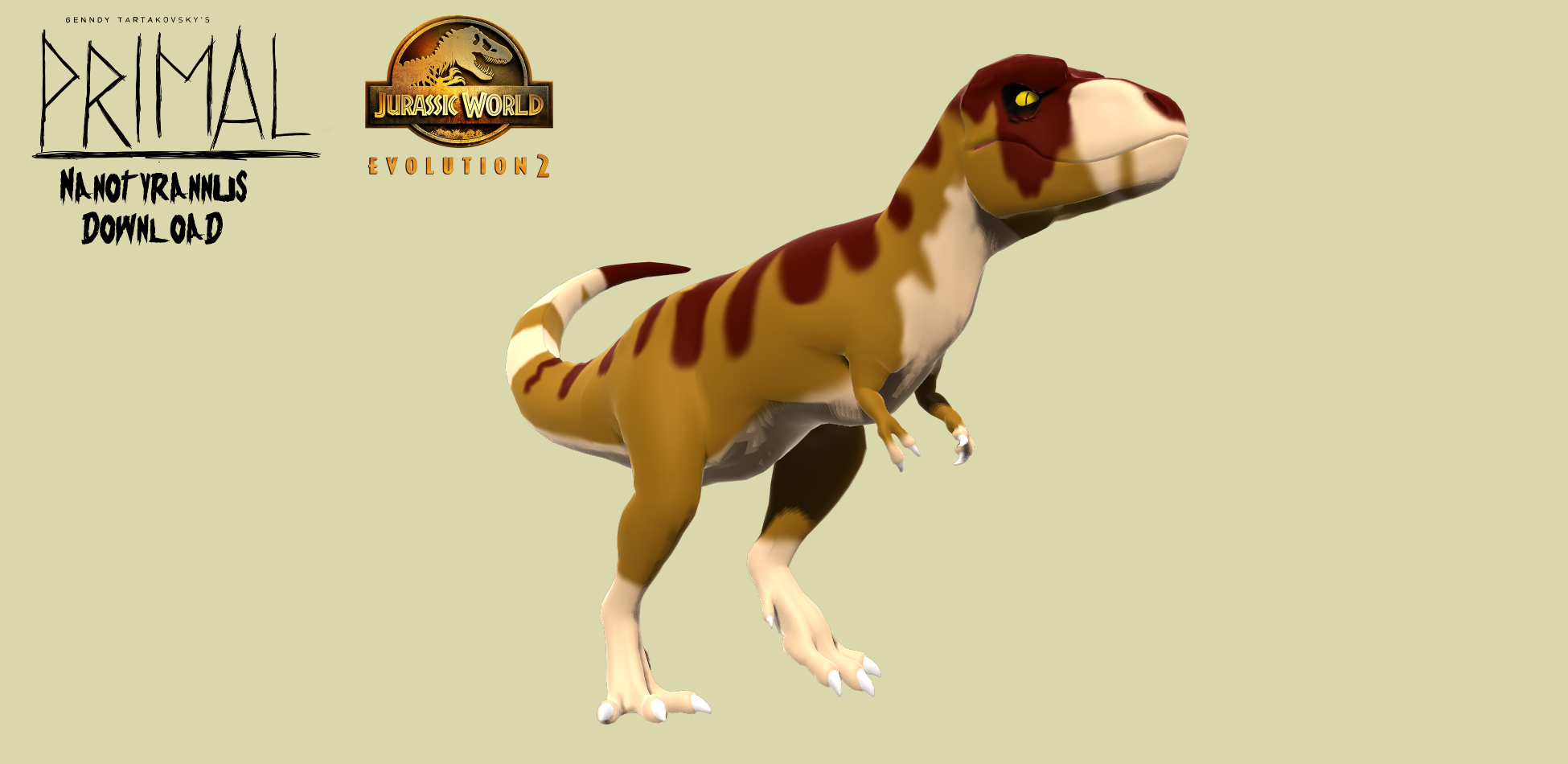 MMD JWE 2:Nanotyrannus Primal + Download DL by Francoraptor2018 on DeviantArt