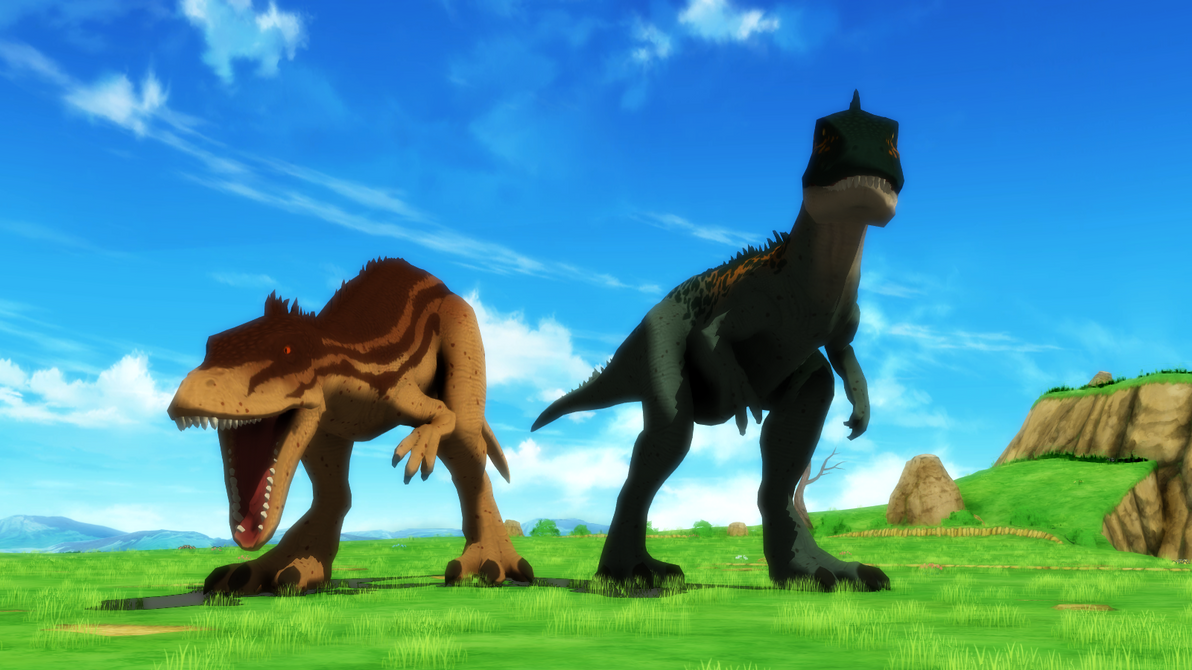 MMD JW:Carcharodontosaurus + Download DL by Francoraptor2018 on DeviantArt