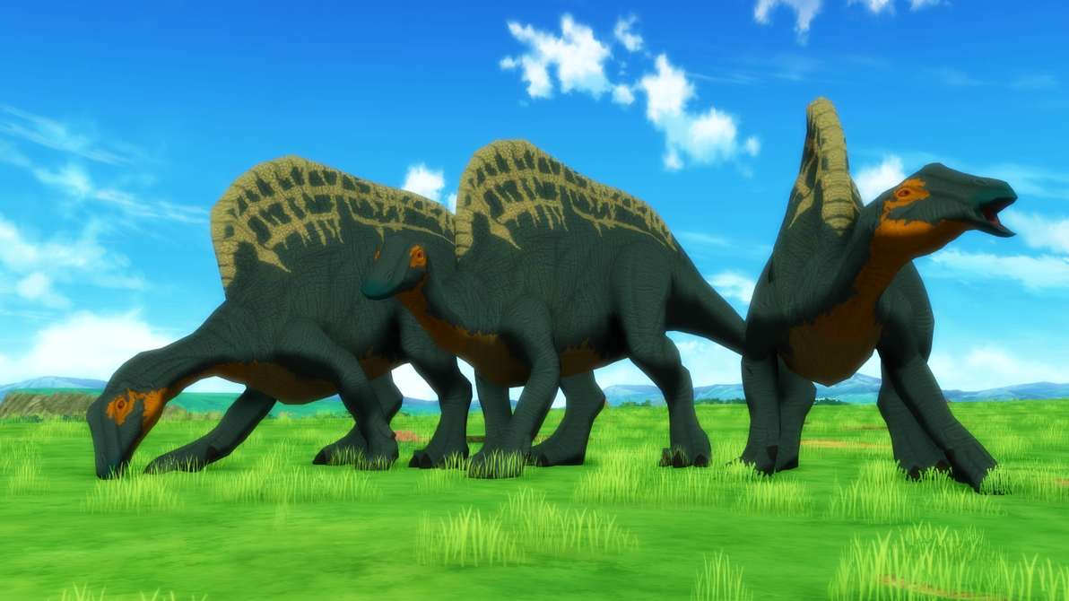 MMD JW:Ouranosaurus + Download DL by Francoraptor2018 on DeviantArt