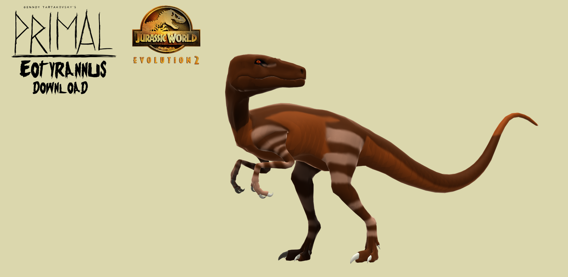 MMD JWE 2:Eotyrannus Primal + Download DL by Francoraptor2018 on DeviantArt