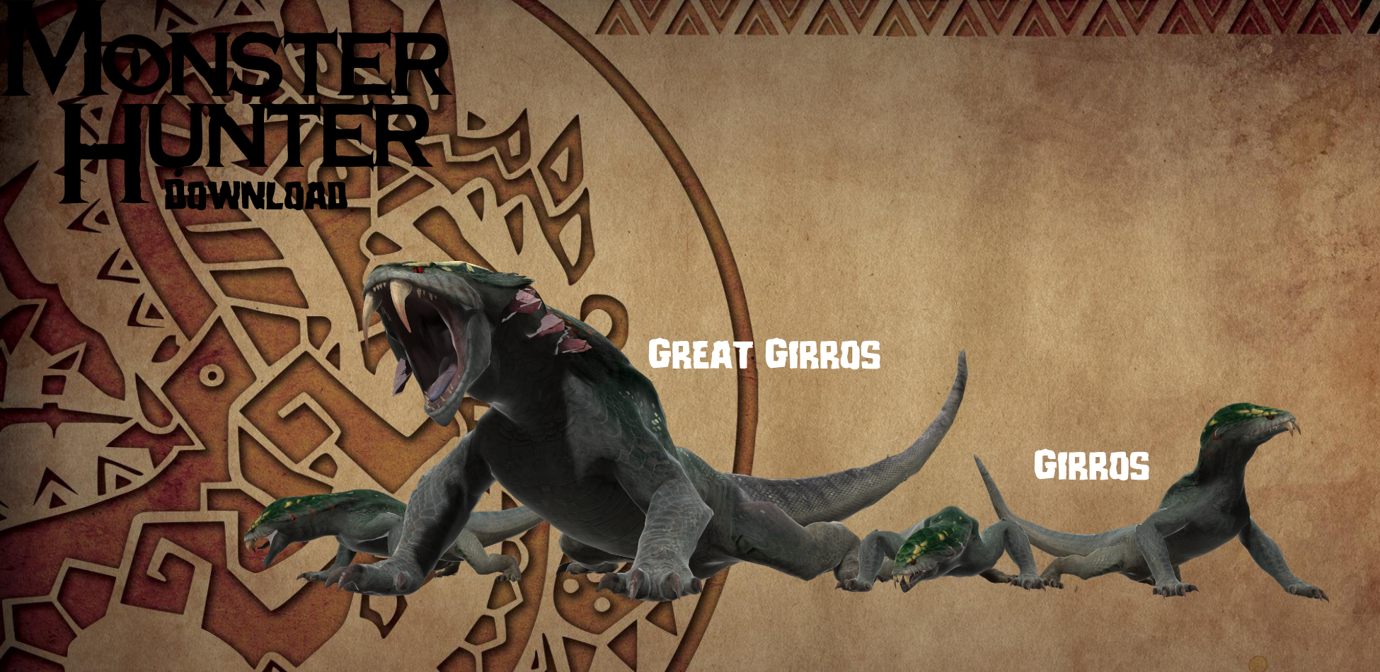 MMD Monster Hunter:Great Girros + Download by Francoraptor2018 on ...