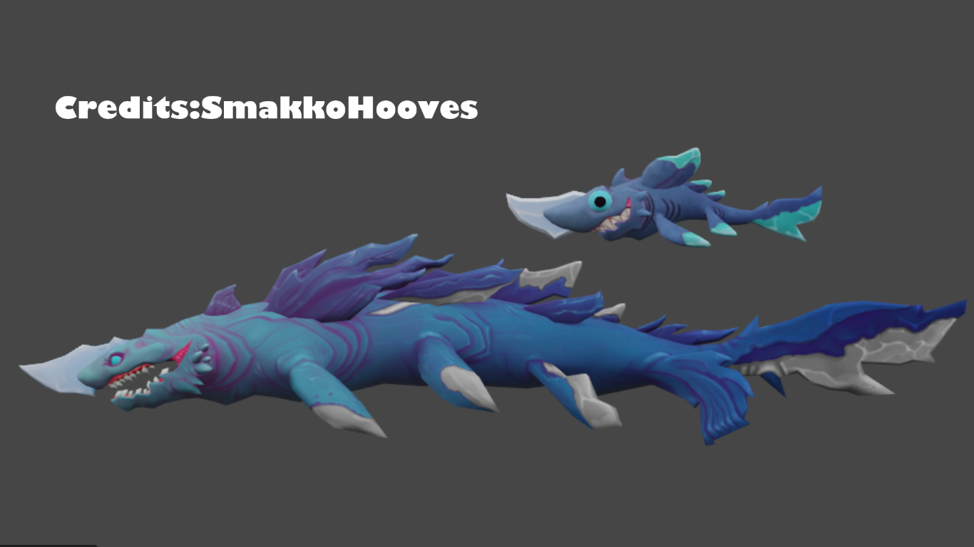 Hungry Shark Evolution:Luminite OBJ + PNG by Francoraptor2018 on DeviantArt