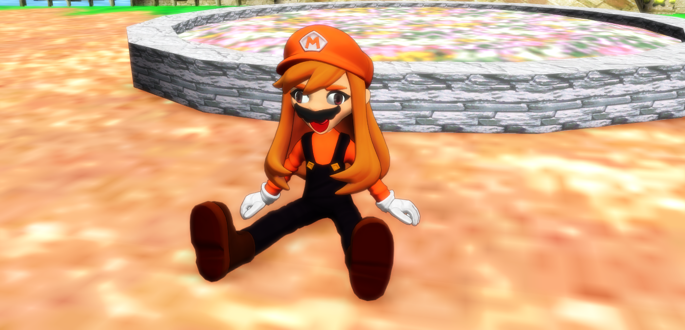 MMD SMG4:Plumber Meggy + Download DL by Francoraptor2018 on DeviantArt