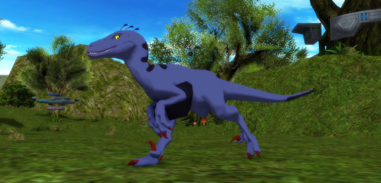 MMD JWE 2:Violet the Dakotaraptor + Download DL by Francoraptor2018 on ...