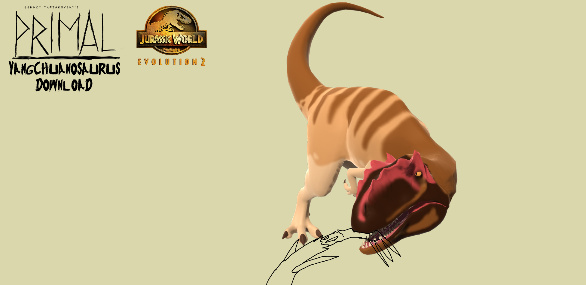MMD JWE 2:Yangchuanosaurus Primal + Download DL by Francoraptor2018 on DeviantArt