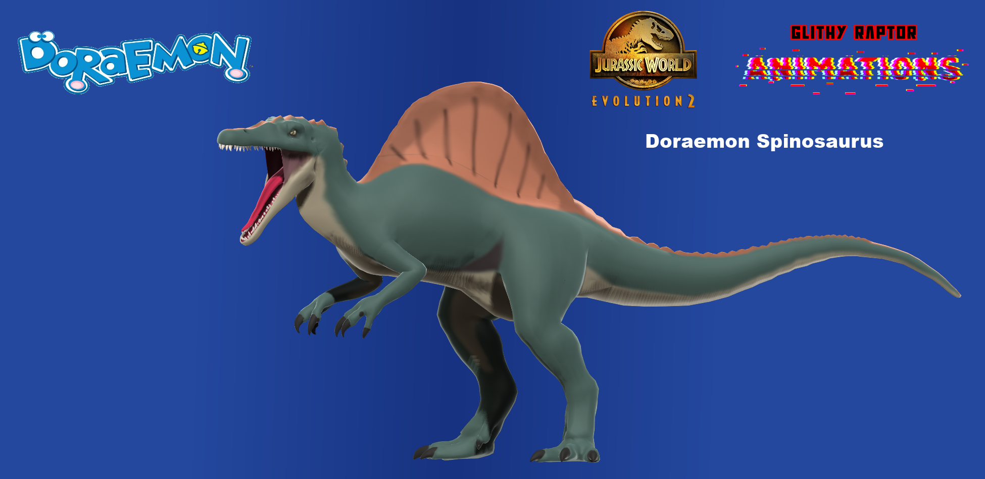 MMD JWE 2:Doraemon Spinosaurus + Download by Francoraptor2018 on DeviantArt