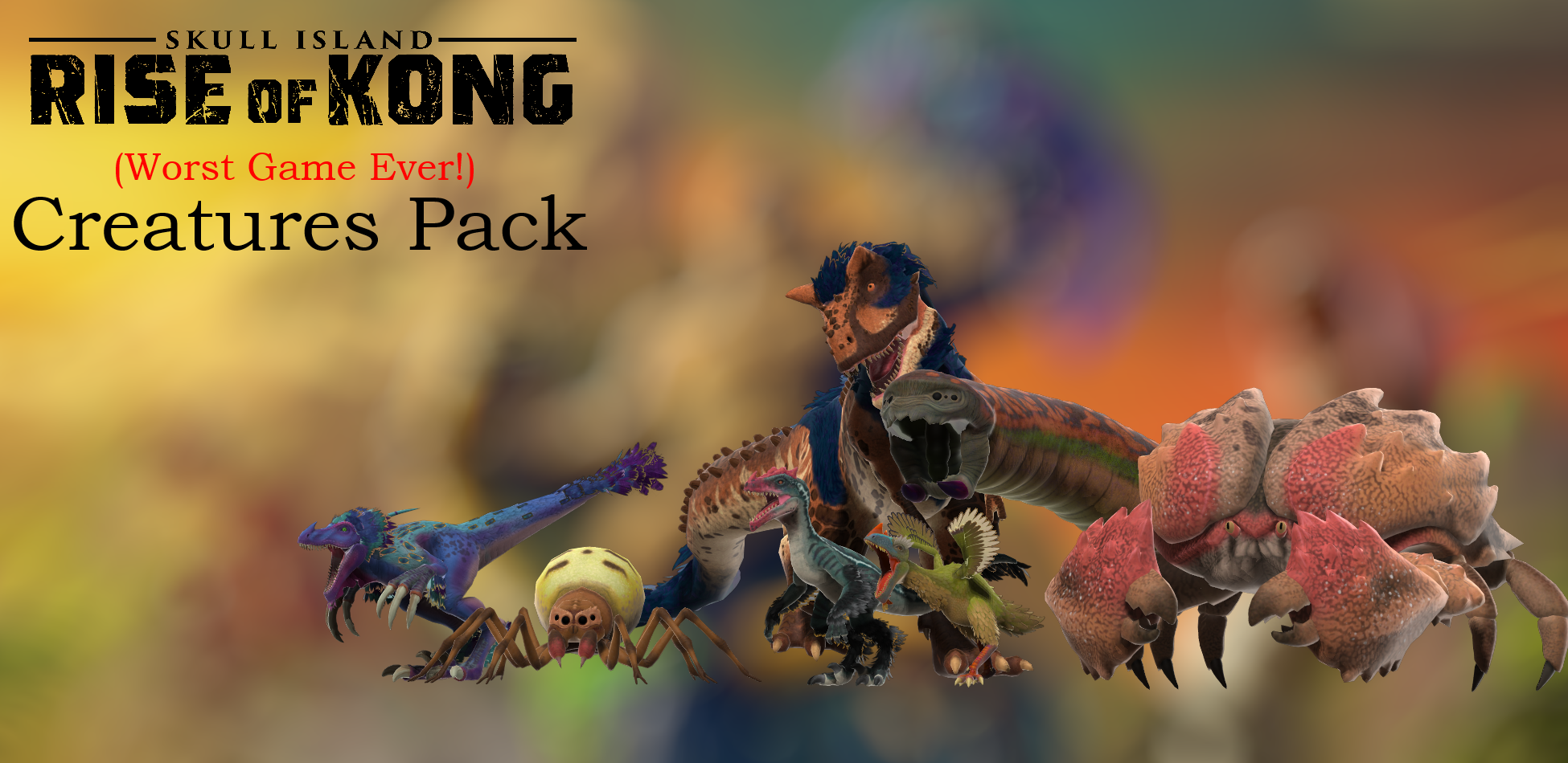 MMD Skull Island:Creatures Pack + Download by Francoraptor2018 on DeviantArt