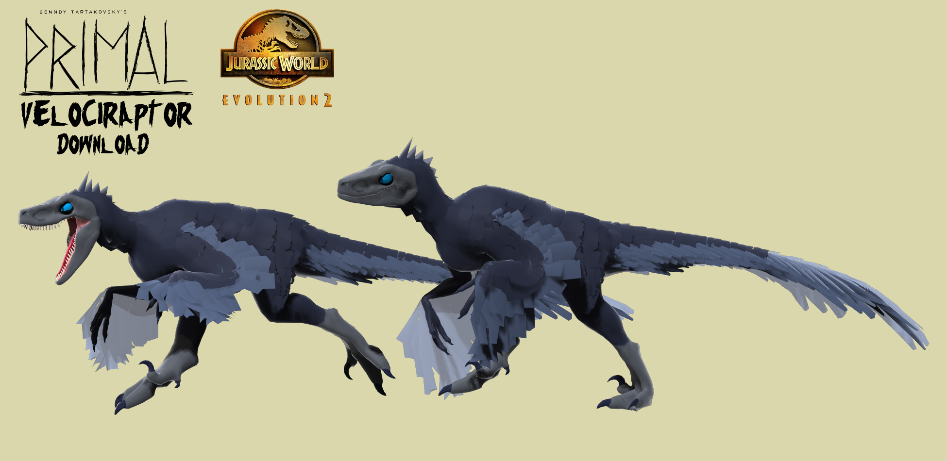 MMD JWE 2:Velociraptor Primal + Download by Francoraptor2018 on DeviantArt