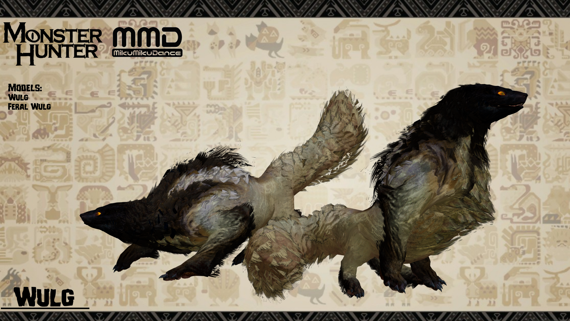 MMD Monster Hunter:Wulg + Download by Francoraptor2018 on DeviantArt