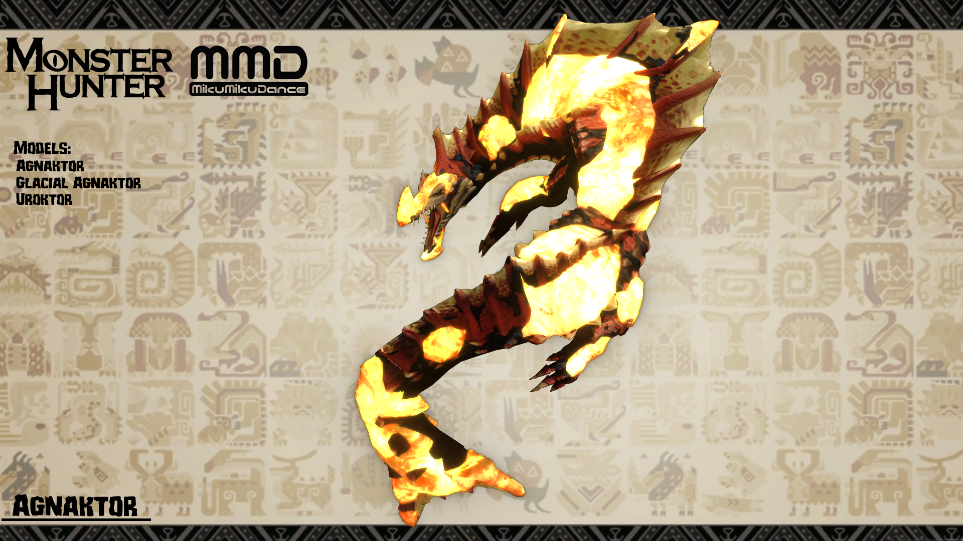 MMD Monster Hunter:Agnaktor + Download by Francoraptor2018 on DeviantArt