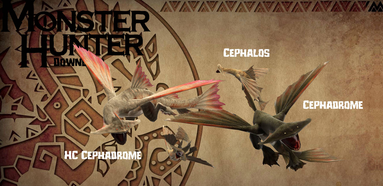 MMD Monster Hunter:Cephadrome + Download by Francoraptor2018 on DeviantArt