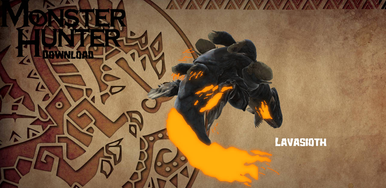 MMD Monster Hunter:Lavasioth (Fixed Bones + DL by Francoraptor2018 on DeviantArt