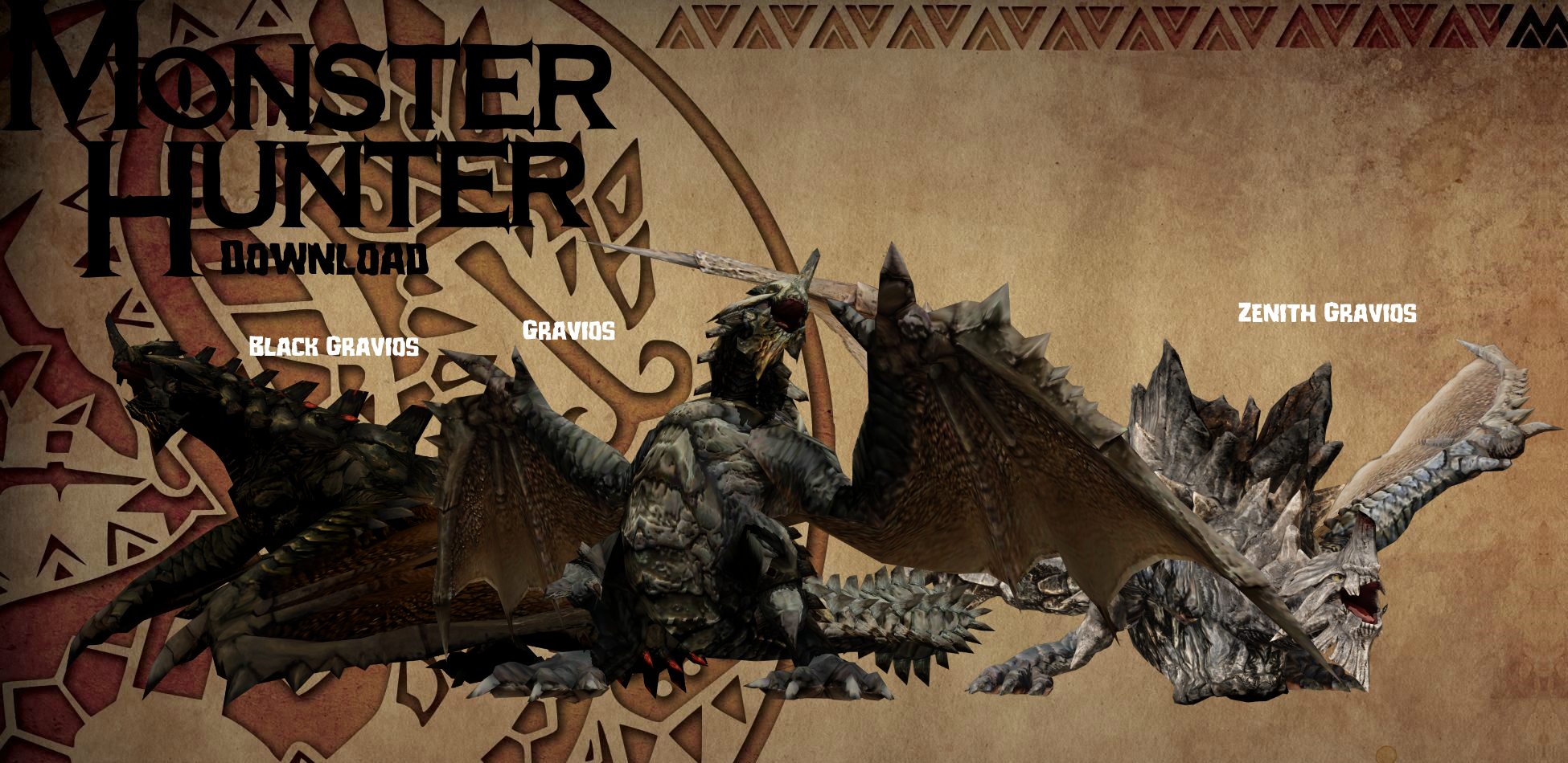 MMD Monster Hunter:Gravios + Download by Francoraptor2018 on DeviantArt