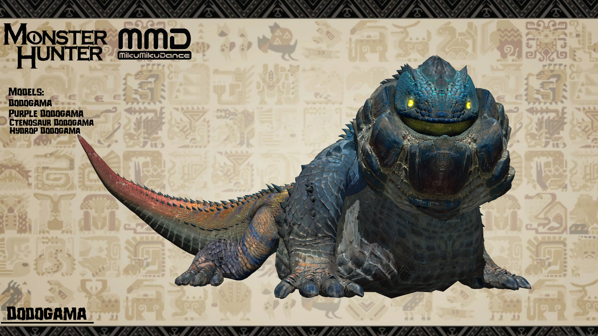 MMD Monster Hunter:Dodogama + Download by Francoraptor2018 on DeviantArt