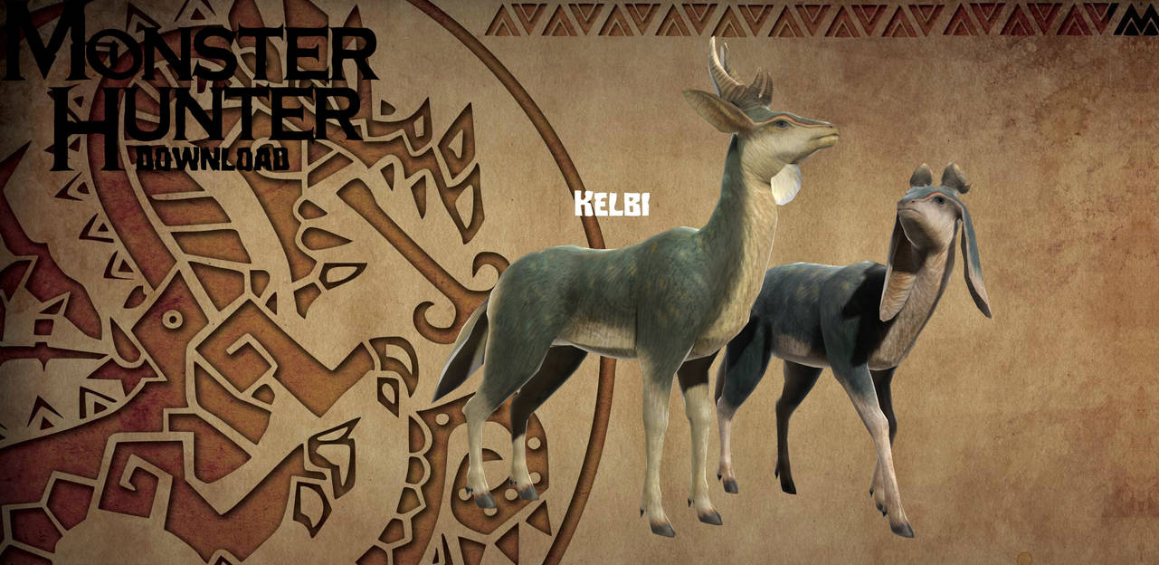 MMD Monster Hunter:Kelbi + Download by Francoraptor2018 on DeviantArt