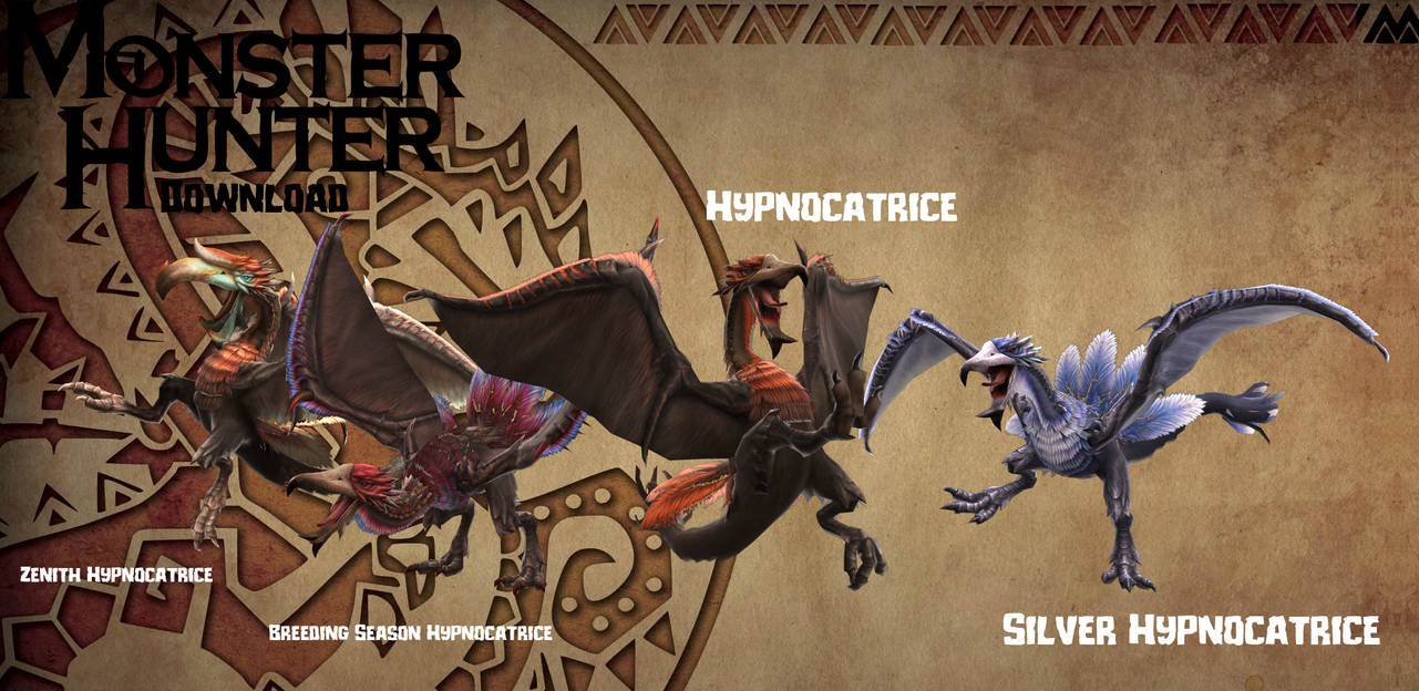 MMD Monster Hunter:Hypnocatrice + Download by Francoraptor2018 on ...