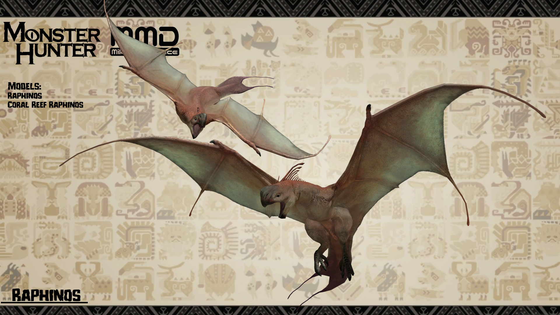 MMD Monster Hunter:Raphinos + Download by Francoraptor2018 on DeviantArt
