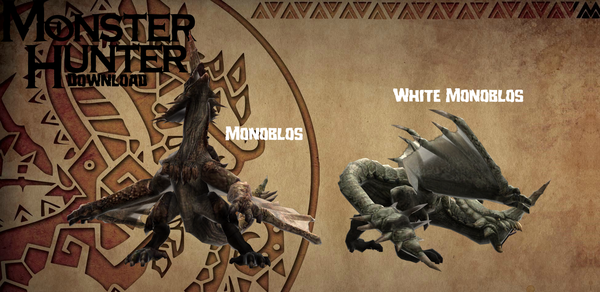 MMD Monster Hunter:Monoblos + Download by Francoraptor2018 on DeviantArt