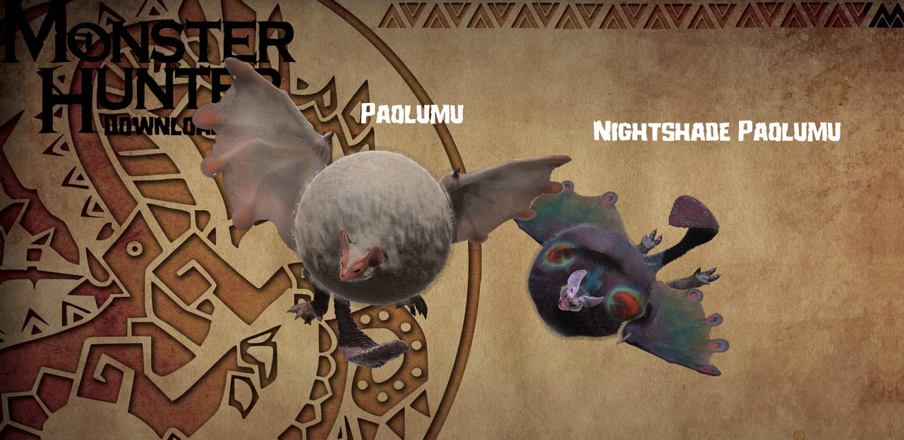 MMD Monster Hunter:Paolumu + Download by Francoraptor2018 on DeviantArt