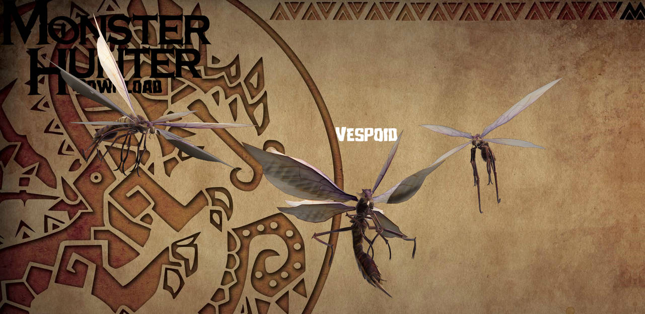MMD Monster Hunter:Vespoid + Download by Francoraptor2018 on DeviantArt