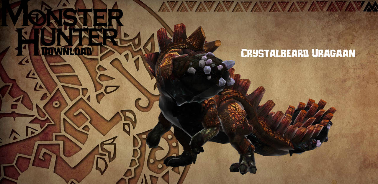 MMD Monster Hunter:Crystalbeard Uragaan + Download by Francoraptor2018 on DeviantArt