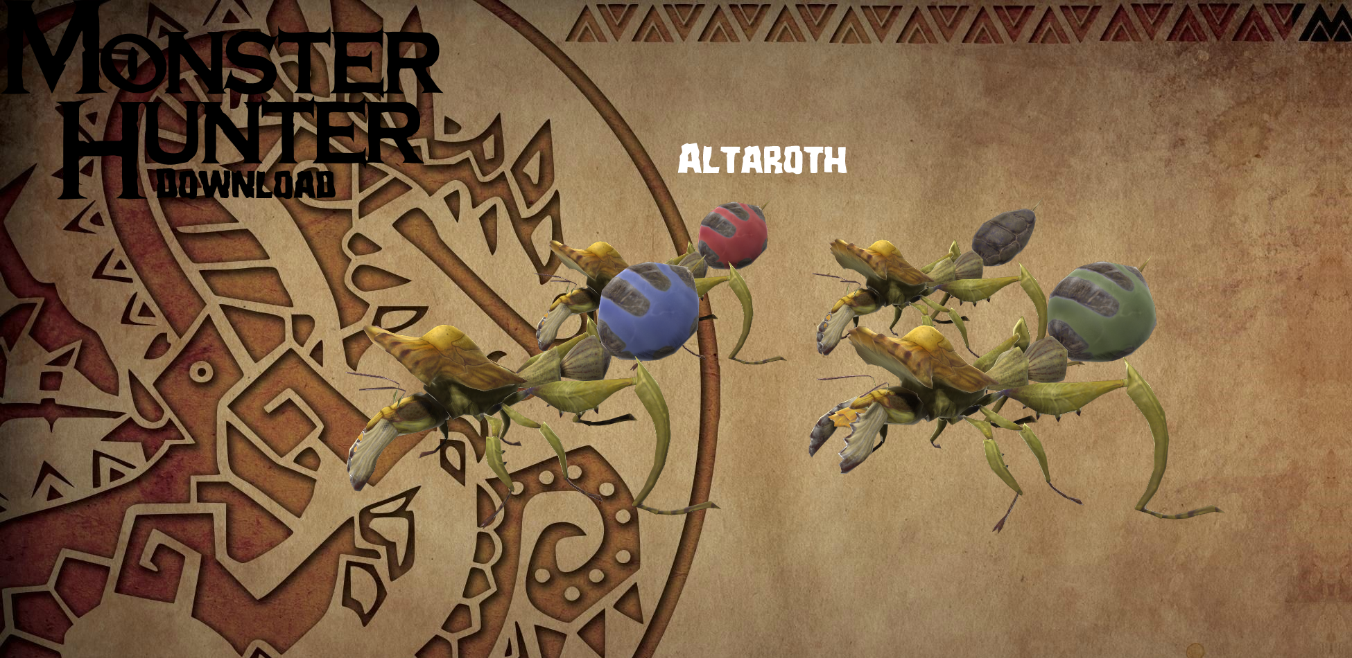MMD Monster Hunter:Altaroth + Download by Francoraptor2018 on DeviantArt