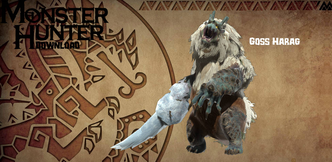 MMD Monster Hunter:Goss Harag + Download by Francoraptor2018 on DeviantArt