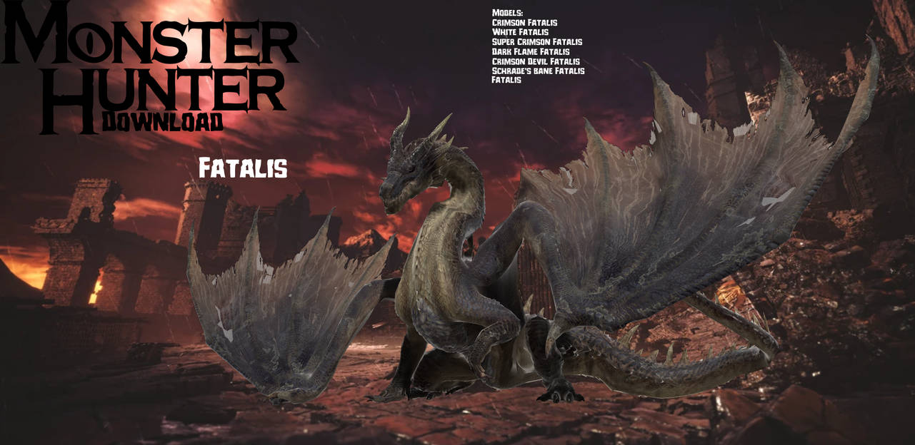 MMD Monster Hunter:Fatalis + Download by Francoraptor2018 on DeviantArt