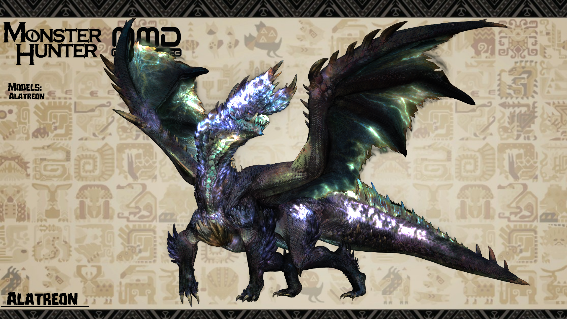 MMD Monster Hunter:Alatreon + Download by Francoraptor2018 on DeviantArt