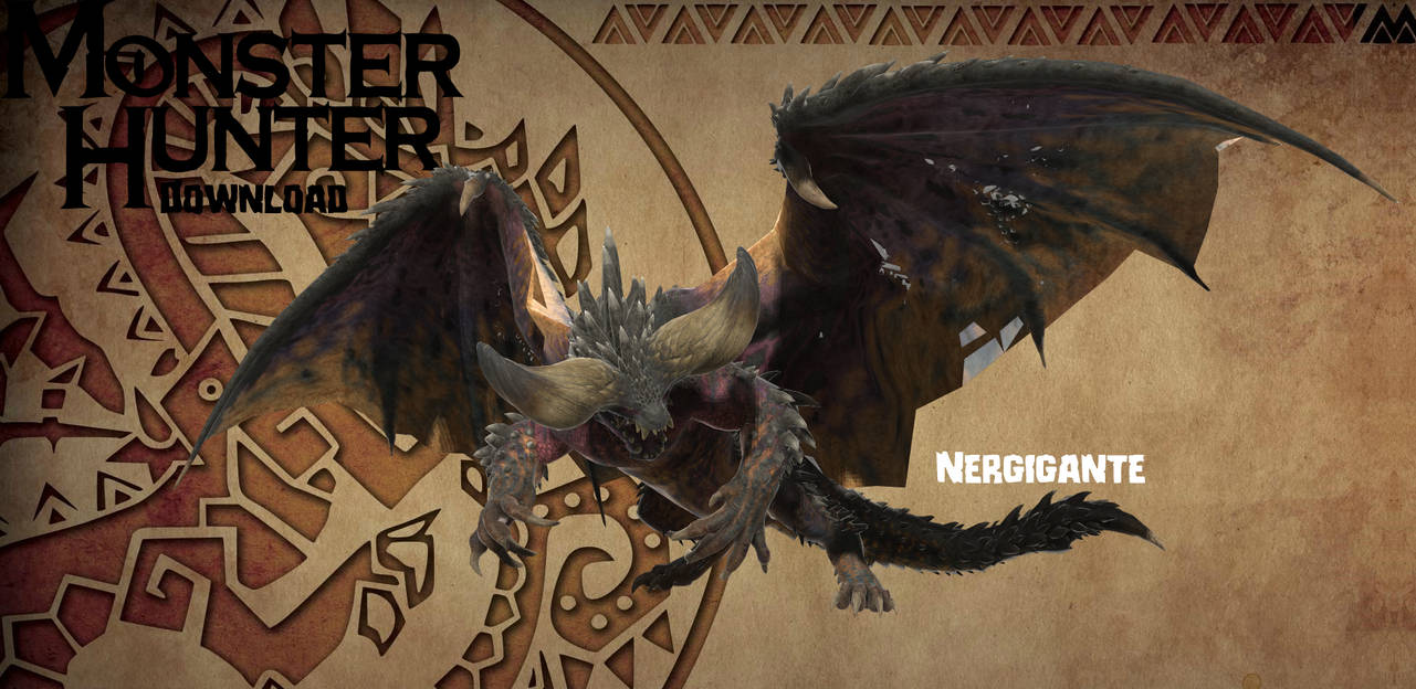 MMD Monster Hunter:Nergigante + Download by Francoraptor2018 on DeviantArt