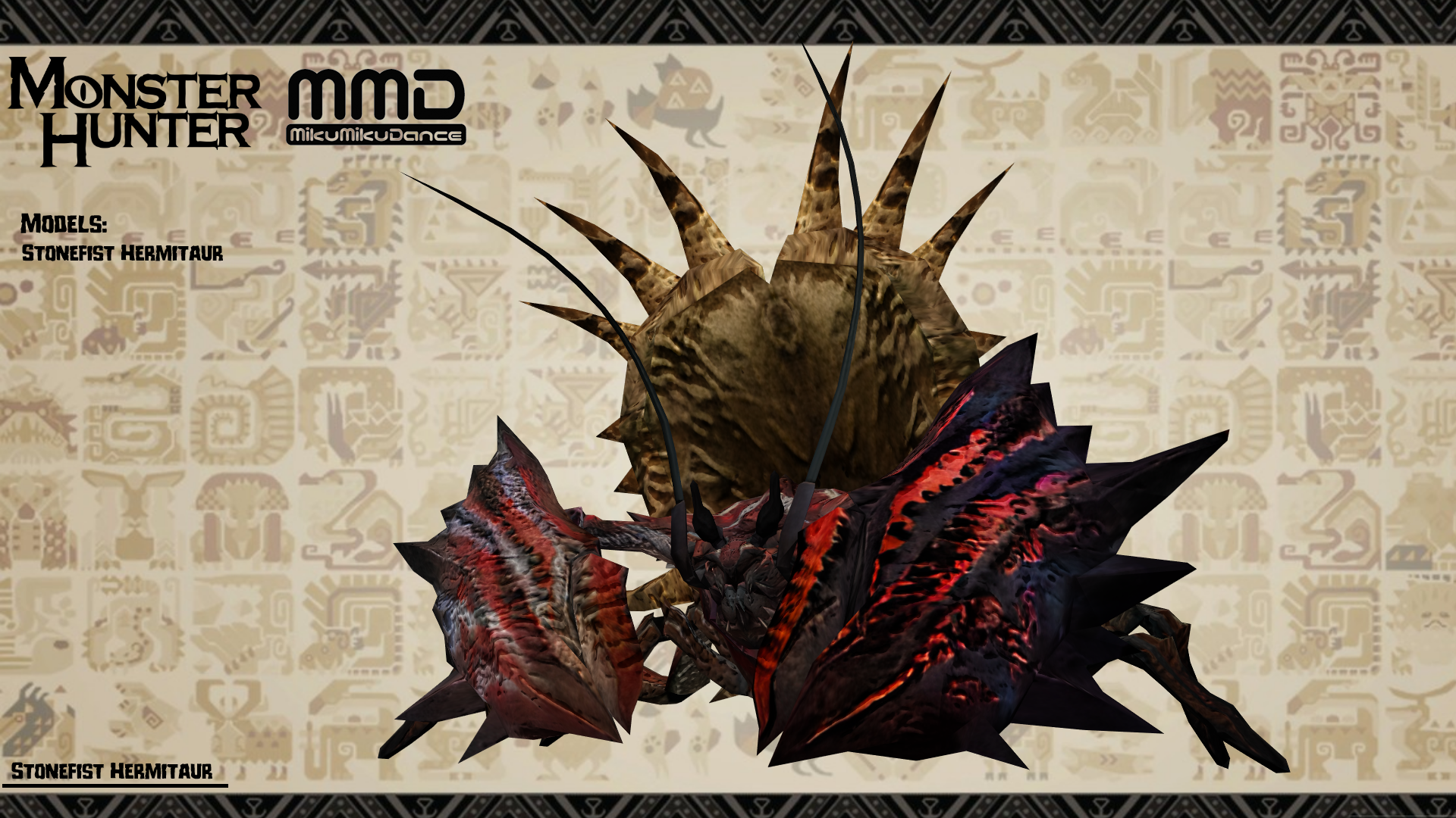 MMD Monster Hunter:Stonefist Hermitaur + Download by Francoraptor2018 ...