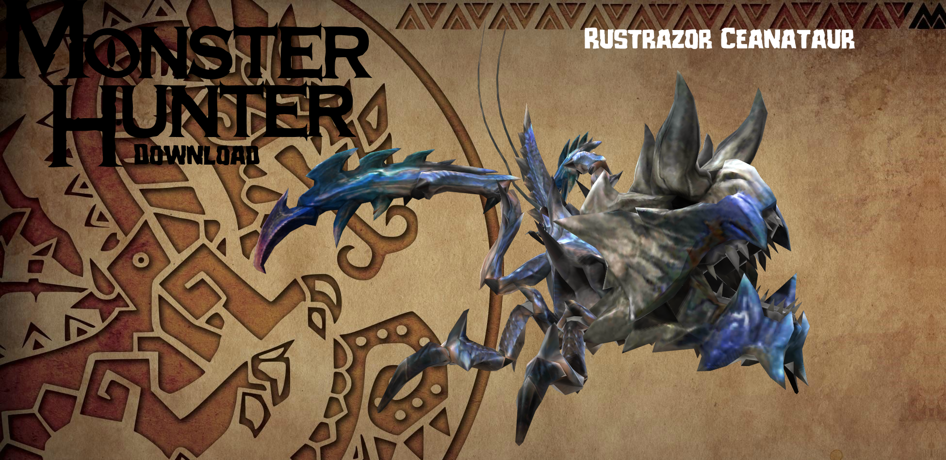 MMD Monster Hunter:Rustrazor Ceanataur + Download by Francoraptor2018 ...