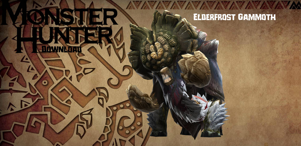 MMD Monster Hunter:Elderfrost Gammoth + Download by Francoraptor2018 on DeviantArt
