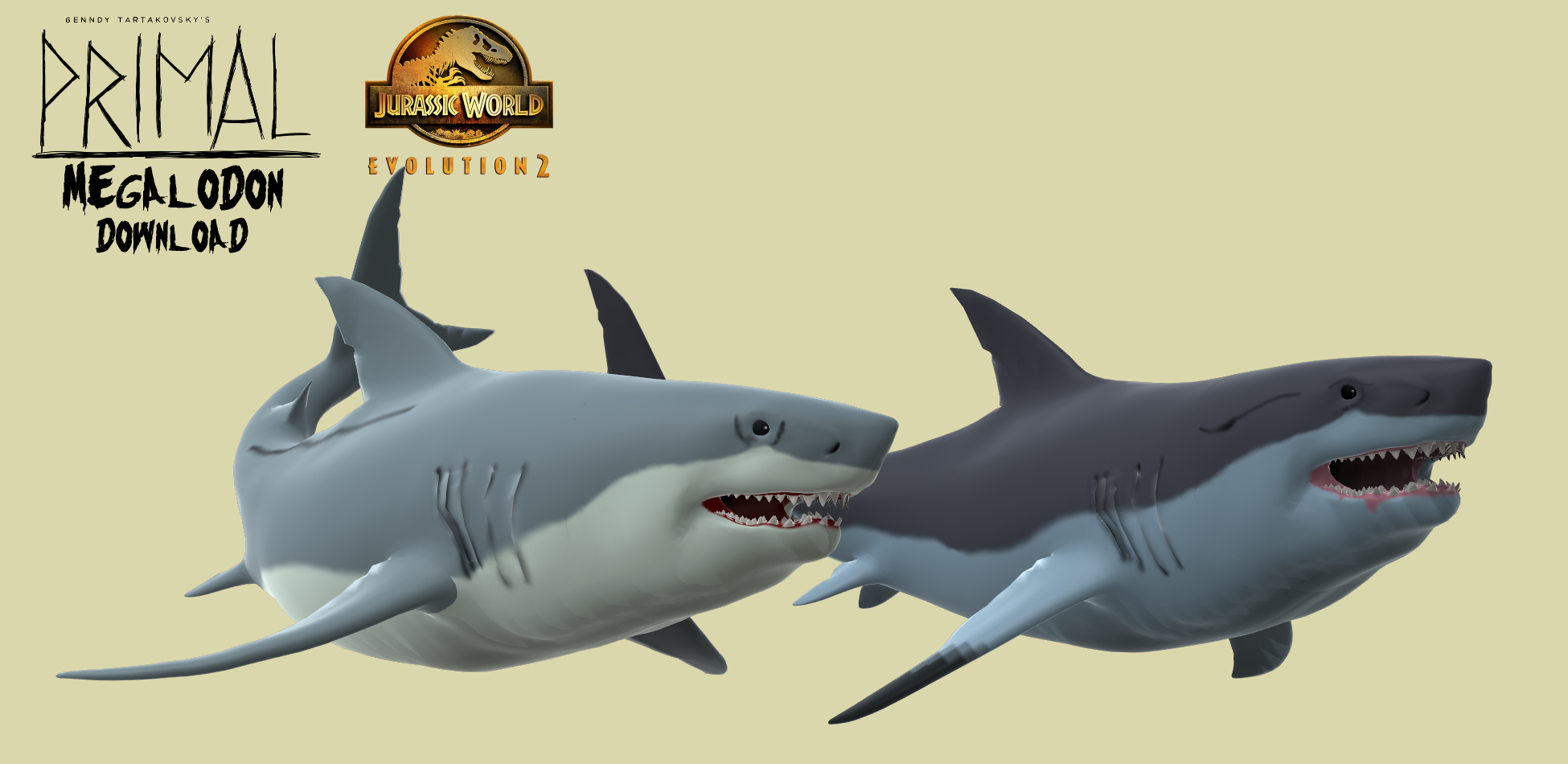 MMD JWE 2:Megalodon Primal + Download by Francoraptor2018 on DeviantArt
