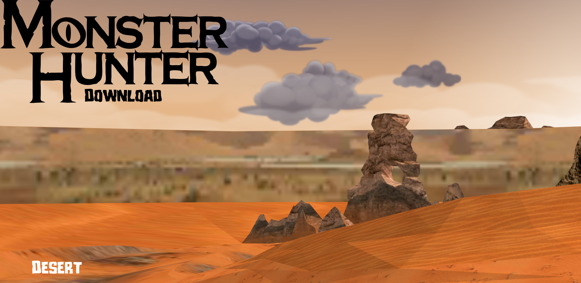 MMD Monster Hunter Stage:Desert + Download by Francoraptor2018 on ...