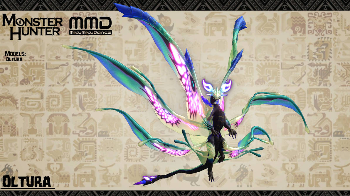 MMD Monster Hunter:Oltura + Download by Francoraptor2018 on DeviantArt