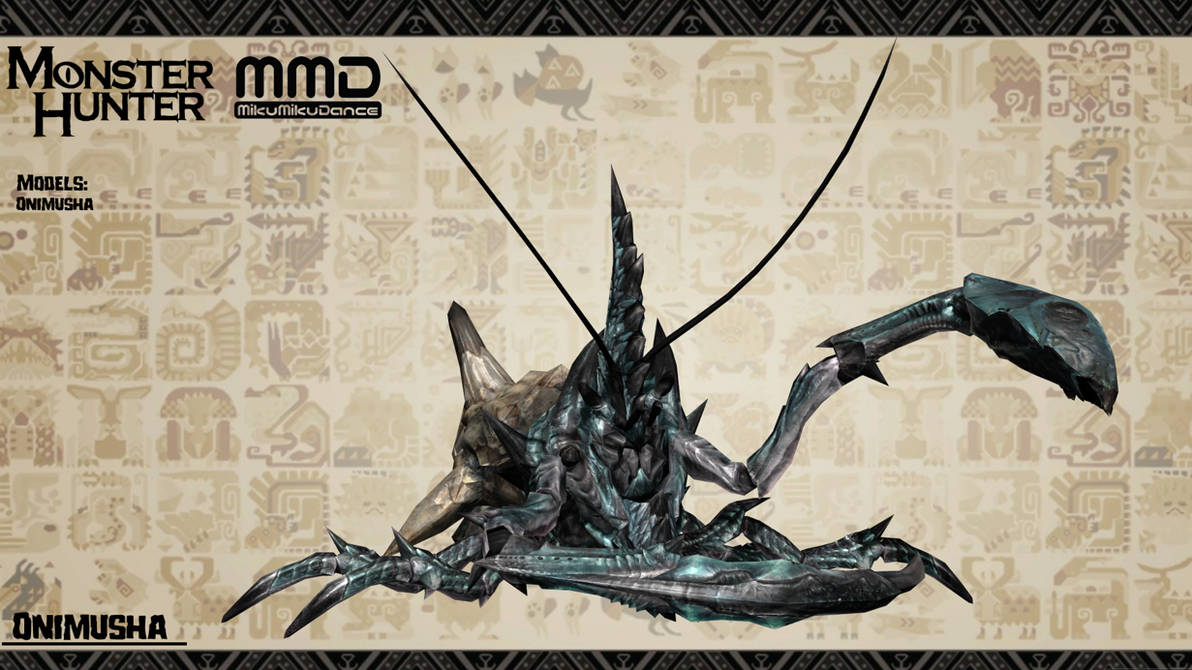 MMD Monster Hunter:Onimusha + Download by Francoraptor2018 on DeviantArt