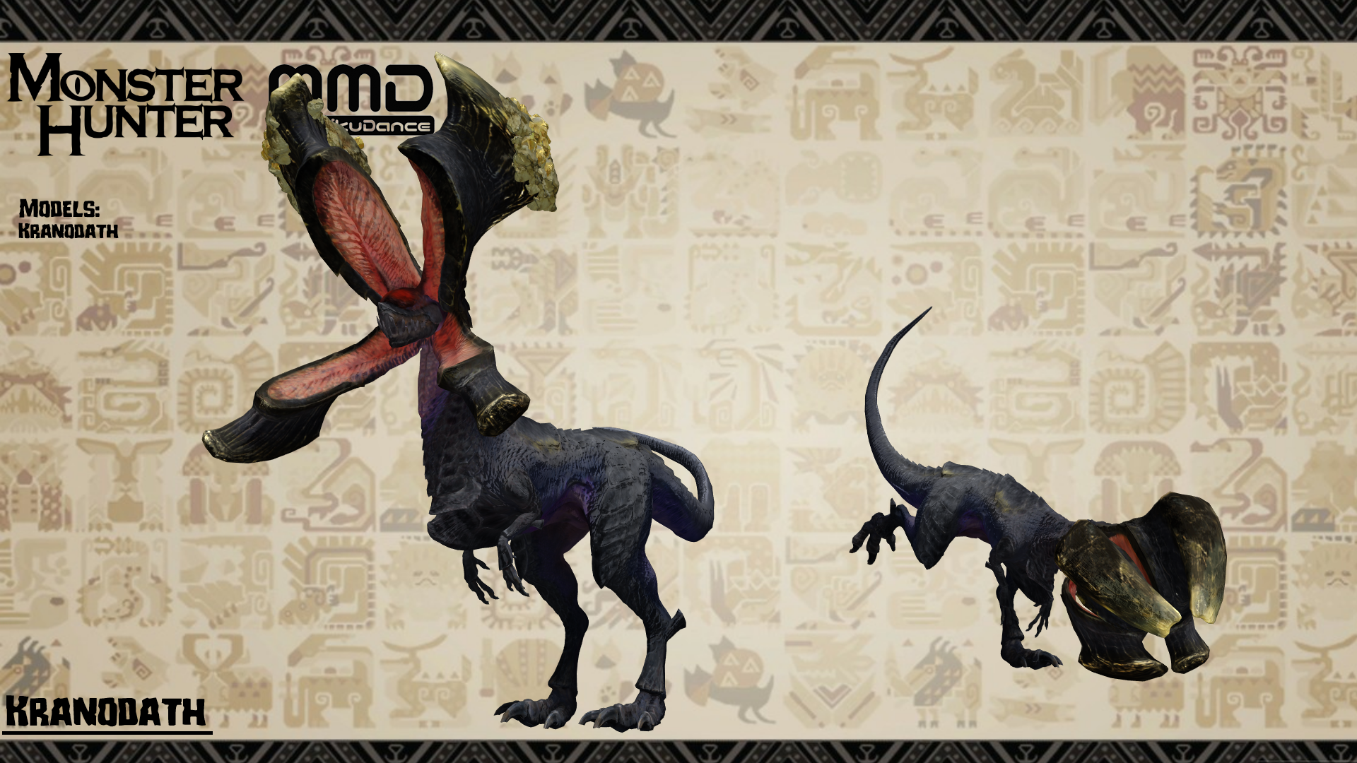 MMD Monster Hunter:Kranodath + Download by Francoraptor2018 on DeviantArt