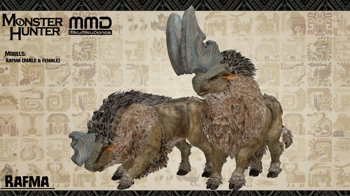 MMD Monster Hunter:Rafma + Download by Francoraptor2018 on DeviantArt