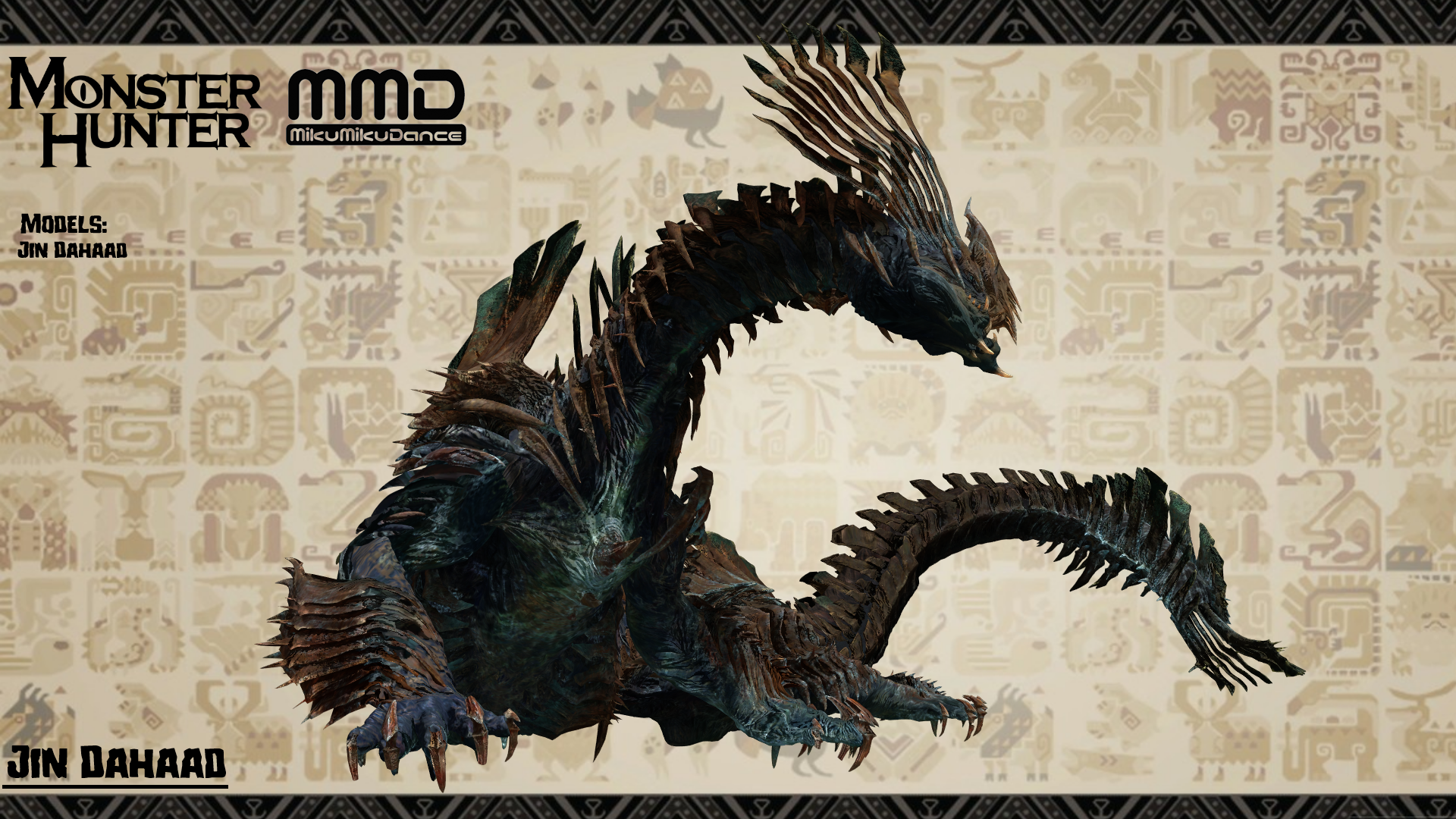 MMD Monster Hunter:Jin Dahaad + Download by Francoraptor2018 on DeviantArt
