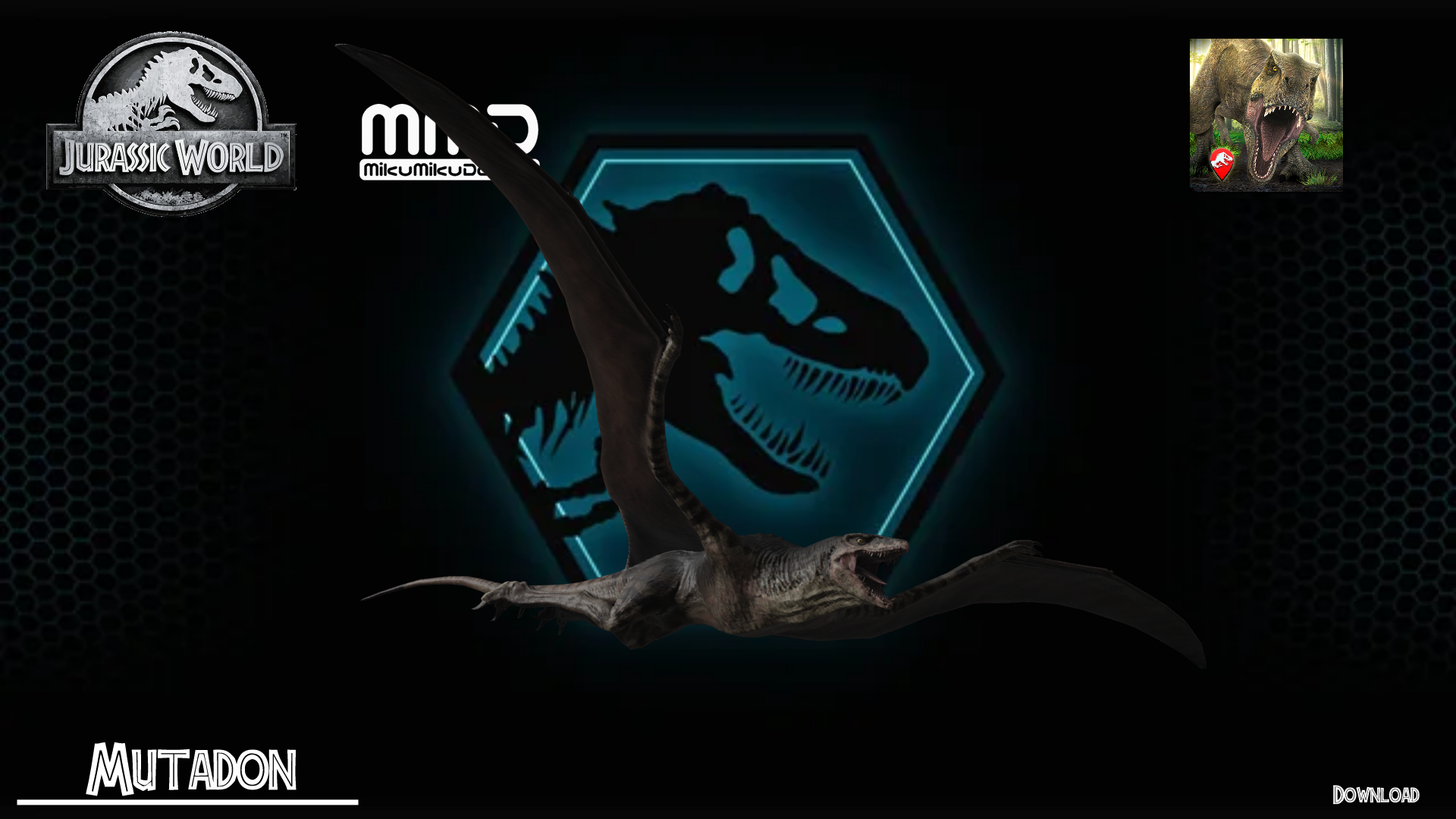 MMD JW:Mutadon + Download by Francoraptor2018 on DeviantArt