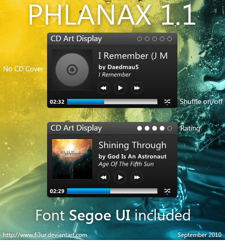 Phlanax 1.1 CD Art Display by Fi3uR on DeviantArt
