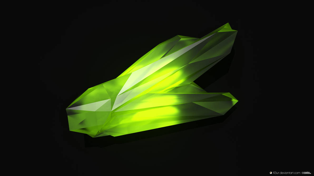 Glowing Crystal by Fi3uR on DeviantArt