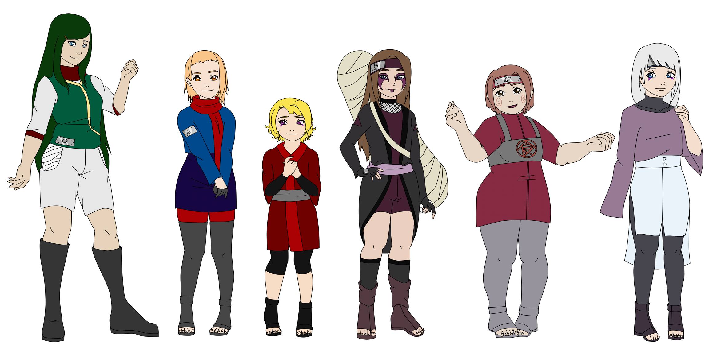 Boruto girls by DKKelly on DeviantArt