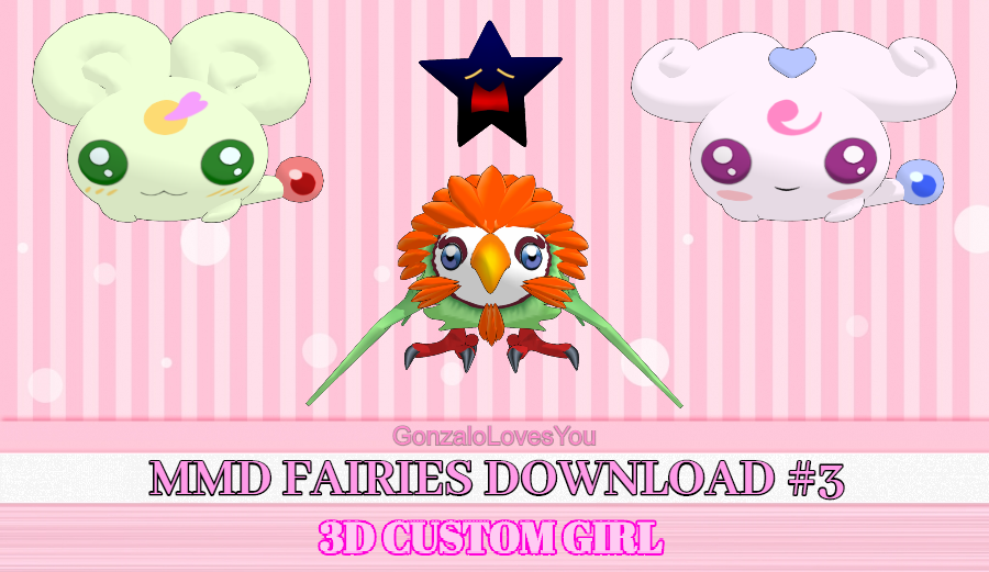 MMD PRECURE FAIRIES DOWNLOAD 3DCG by GonzaloLovesYou on DeviantArt