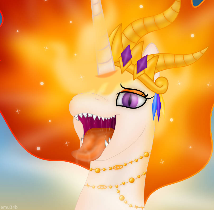 It's Delicious being Malicious by emu34b on DeviantArt