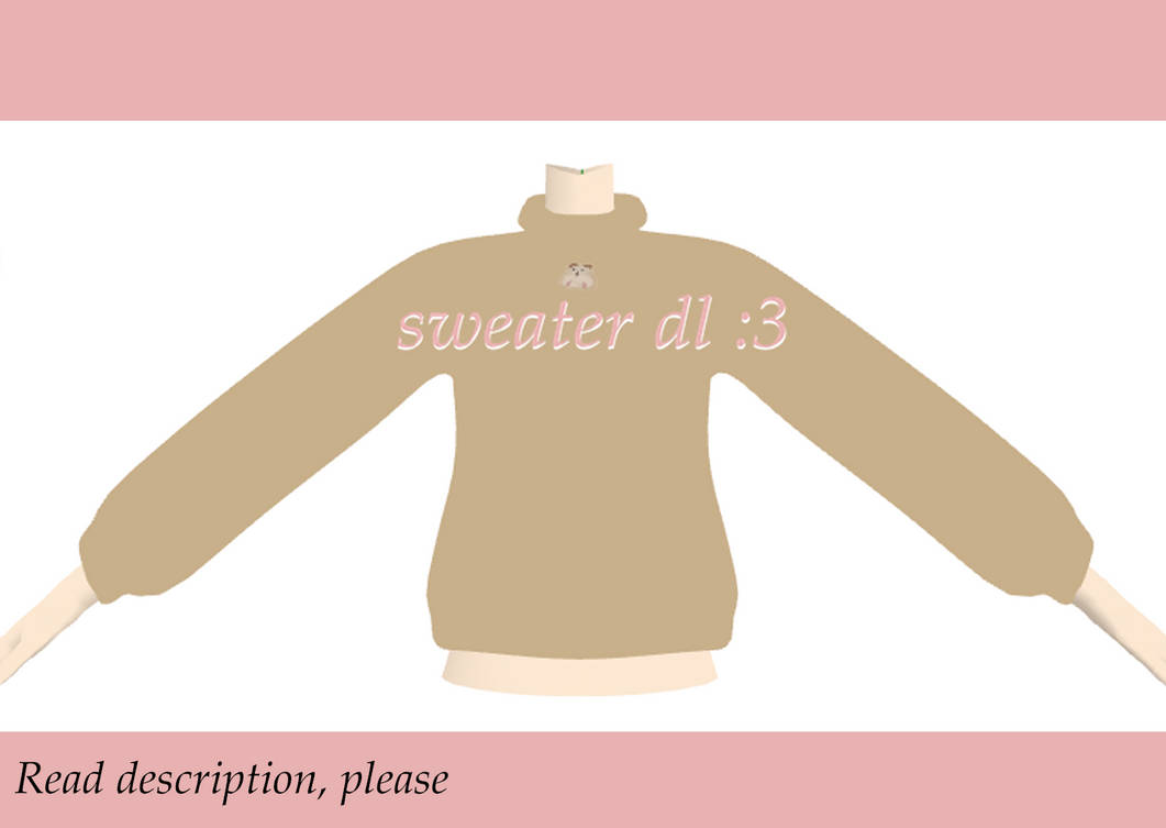 MMD Sweater DL by Kobato-Aisuru on DeviantArt