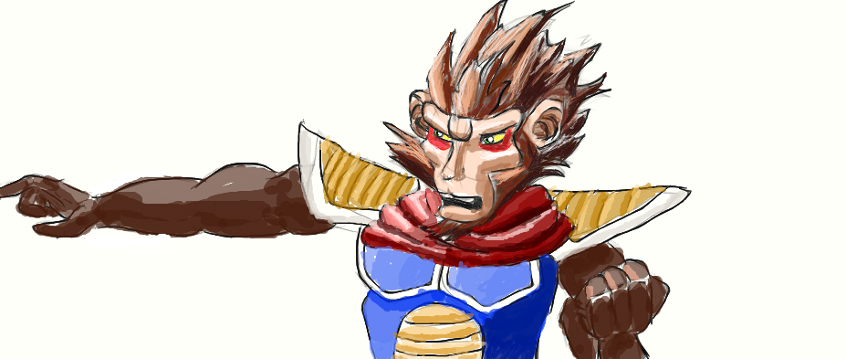 Saiyan Wukong by ekoi1995 on DeviantArt