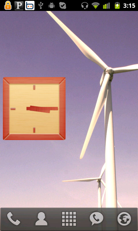 Wooden Clock Widget by sietai on DeviantArt
