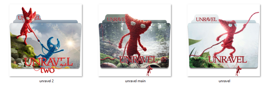 Unravel Folder Icon Pack by PaulKnight521995 on DeviantArt